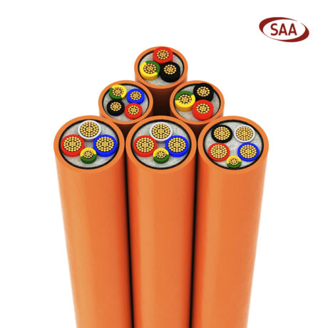 SAA-Certified Orange XLPE Circular Cable 0.6/1kv - JZD Cable