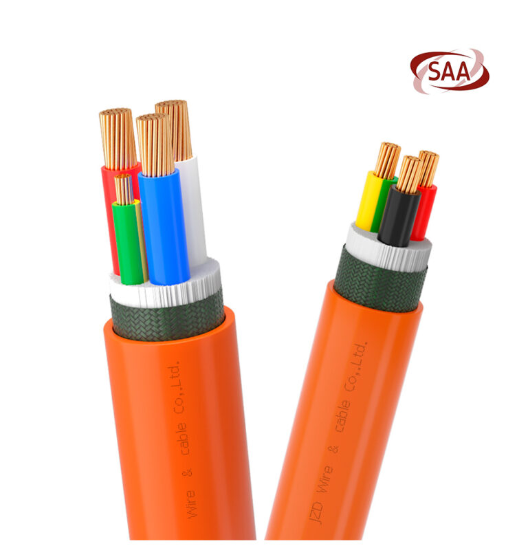 SAA-Certified Orange XLPE Circular Cable 0.6/1kv - JZD Cable